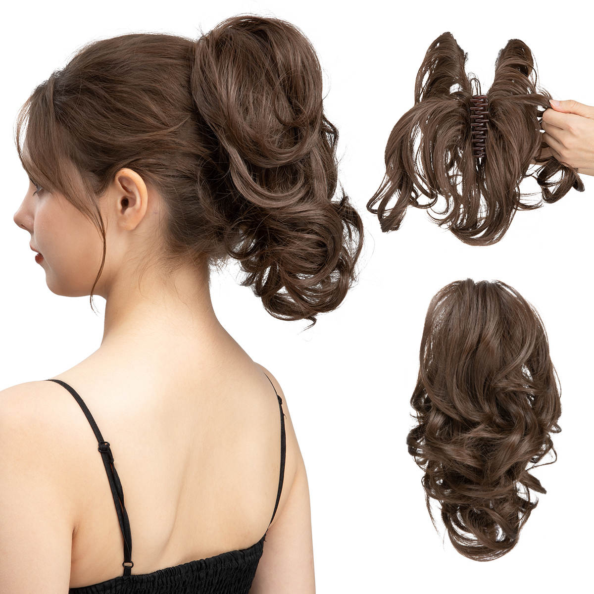Ποστις Hair (Με κλαμερ) 100% φυσικη τριχα κερατινης – e-beautyhair.gr